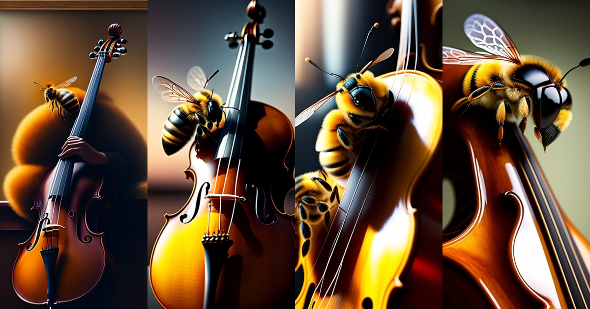 Lexica - Bee,playing music,cello