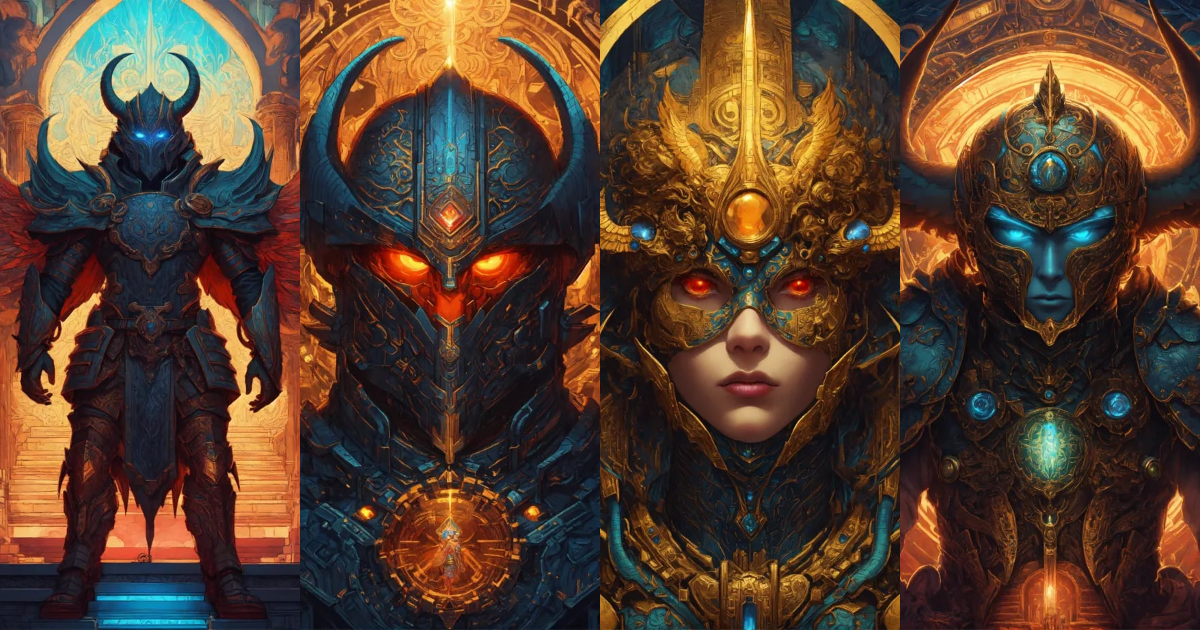 Lexica - A cyclops wearing an epic art, in style of art, highly ...