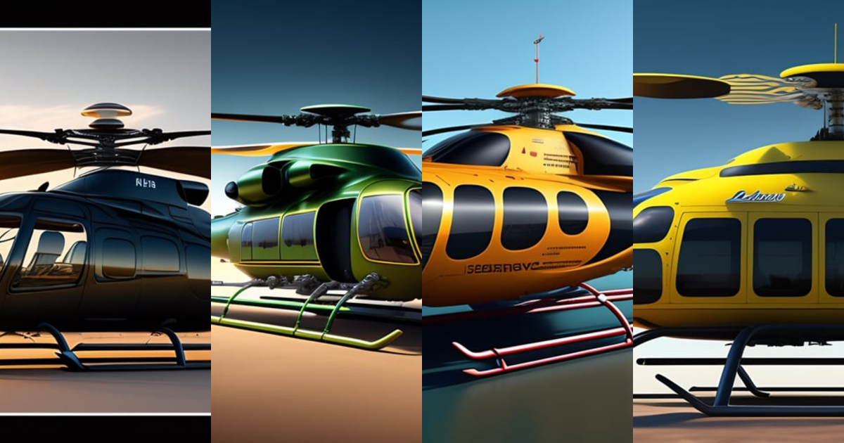 Lexica - Helicopter design blueprint based on mantis insect