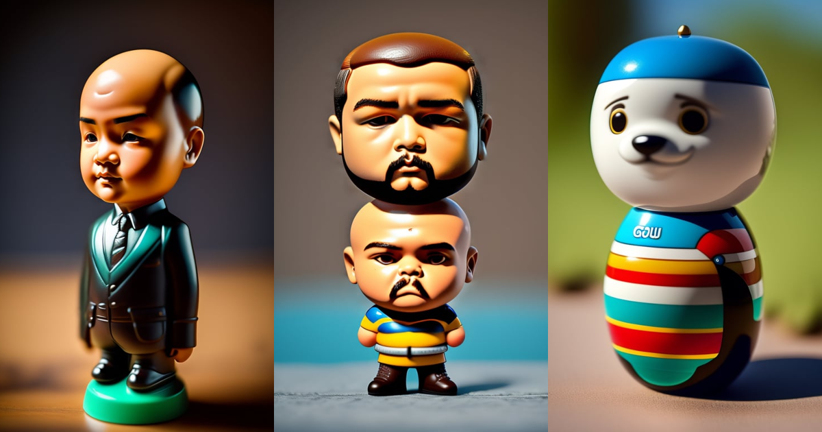 Lexica - Grogu as a bobble head