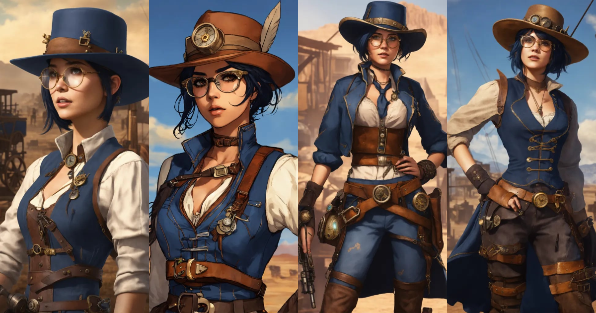 Lexica - A female 16 years old archer role-playing game character ...