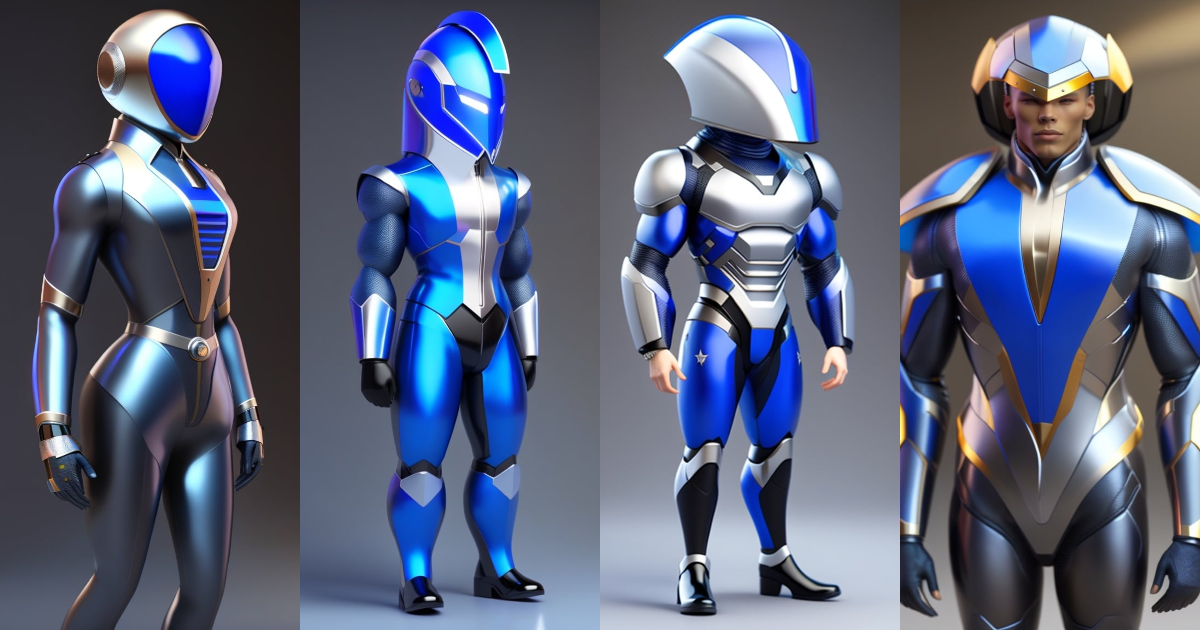 Lexica - Stand humanoid about 1.80 m tall and androgynous appearance ...