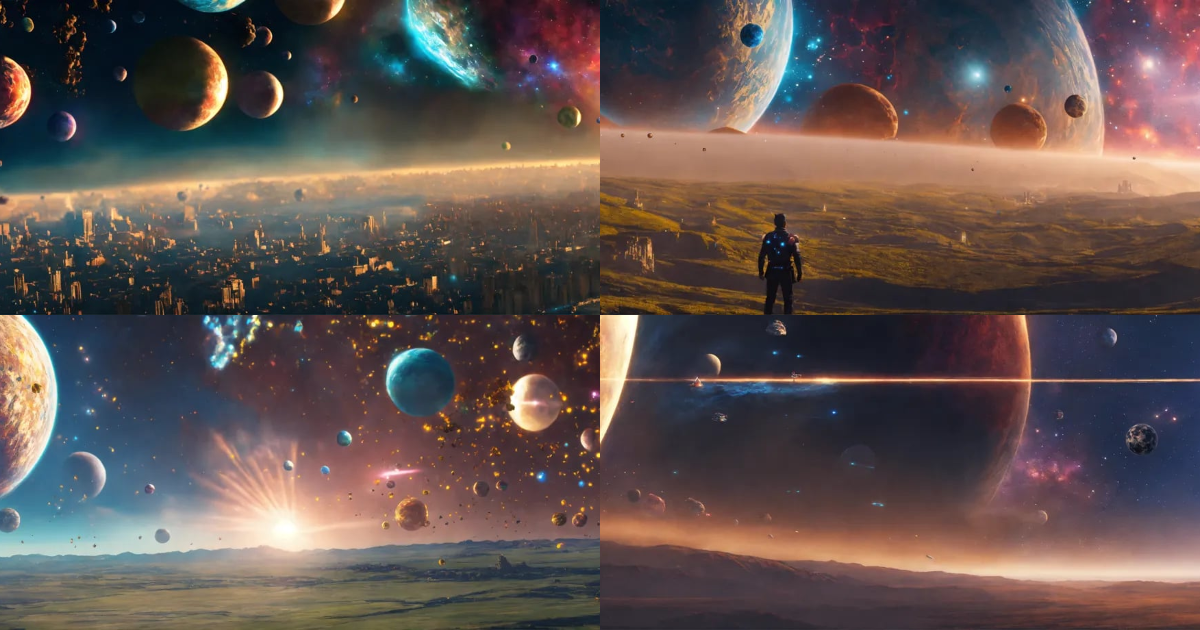 Lexica - Multiverse universe cinematic