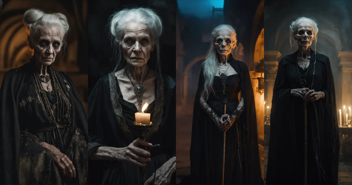 Lexica - Fantasy-inspired portrait of a hunched, decaying, terrifyingly ...