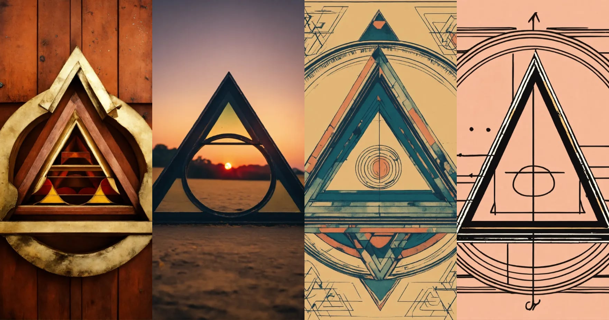 Lexica - Triangle in circle symbol