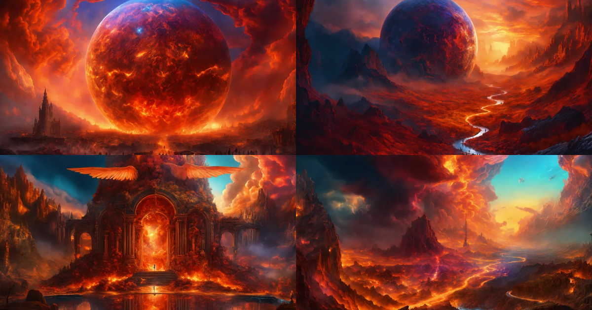 Lexica - A representation of heaven and hell, mysterious, beautiful ...