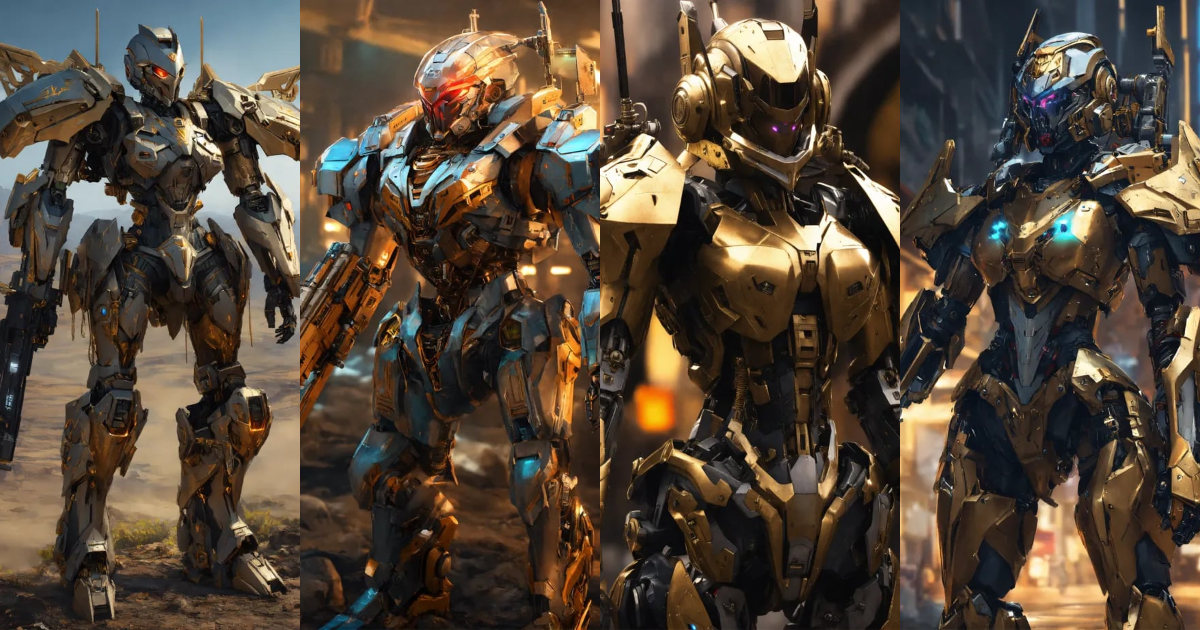 Lexica - Goddess of death in mecha armor, hyper-realistic, fullbody