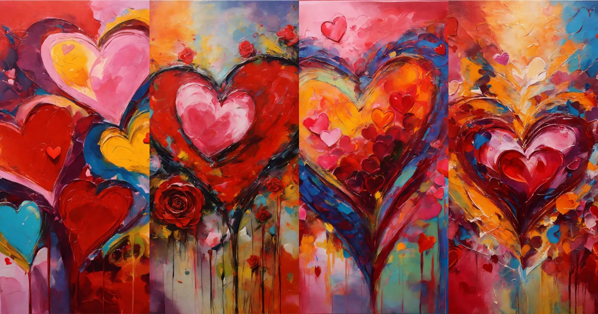 Lexica - Let's Celebrate a Neo-Expressionist Valentine's Day – A Burst ...