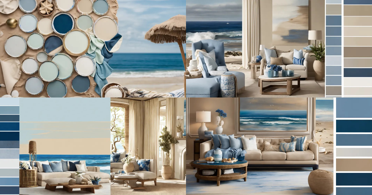 Lexica - HYPER-Realistic paint color palette Luxury interior design ...