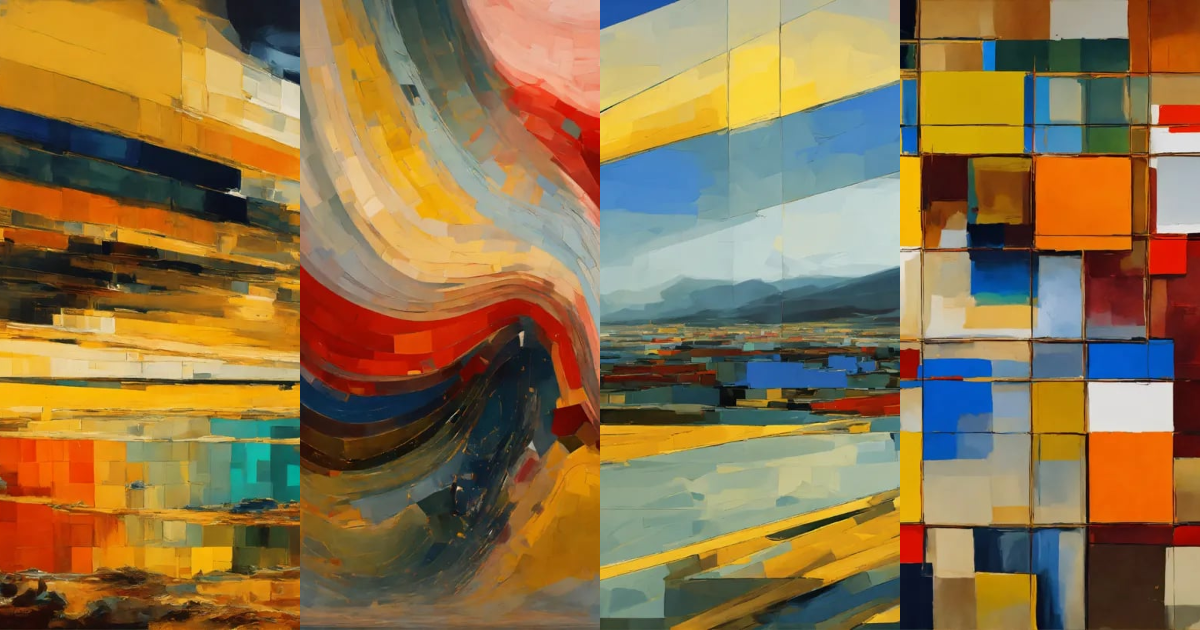 Lexica - Generative art, recursive art, oil painting, recursive art ...