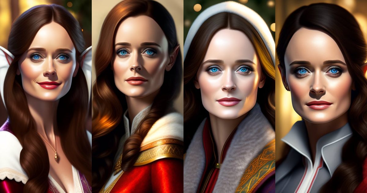Lexica - Photo of Alexis Bledel as an elf with very long pointed ears ...
