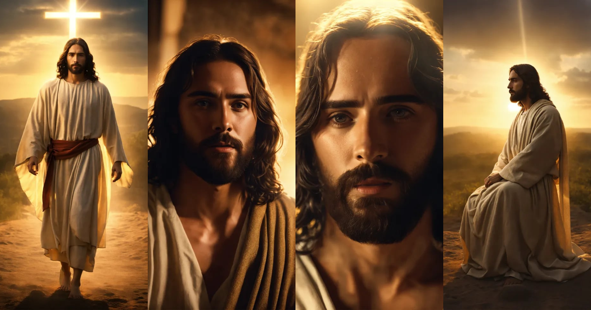 Lexica - Jesus is love, realistic, cinematic, backlight