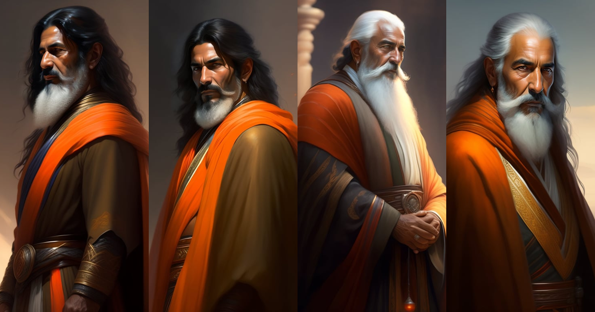 Lexica - Portrait of a man by Greg Rutkowski, an old Jedi, arabian ...