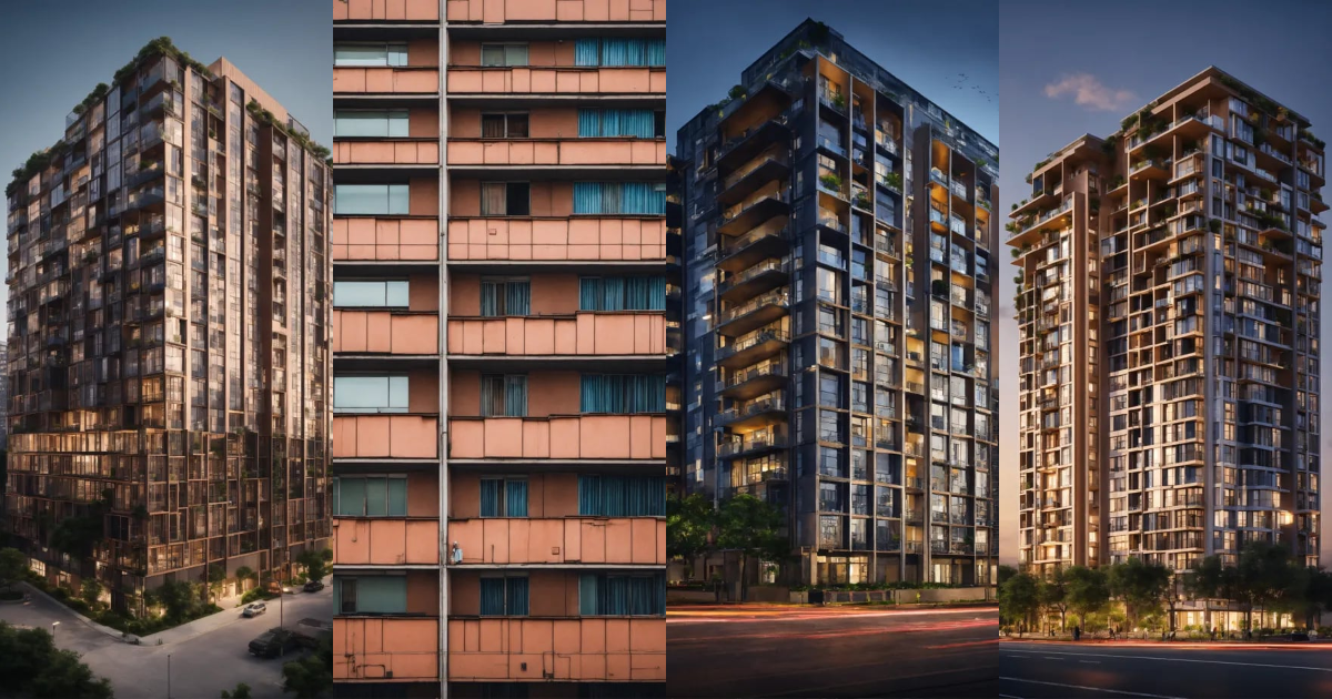 Lexica - Mid high rise building with atleast 10 storrys