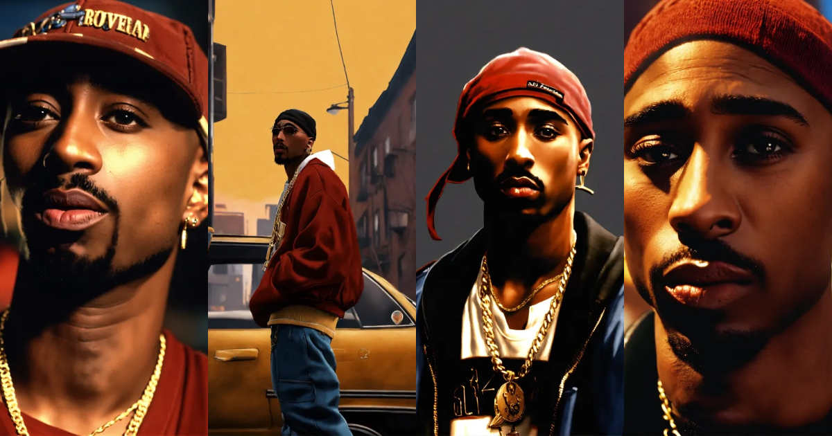 Lexica - Tupac Shakur as Birdie in the movie “Above the Rim” 8k unreal ...