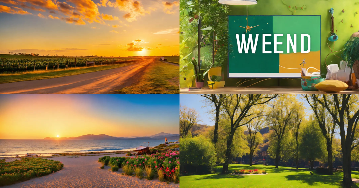 Lexica - Share Weekend Vibes Positive Weekend Plans Relax and Unwind ...