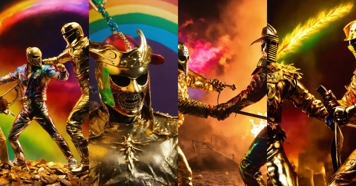 Lexica - Nightmare on elm st freddie vs jason god gold crome rainbow ...
