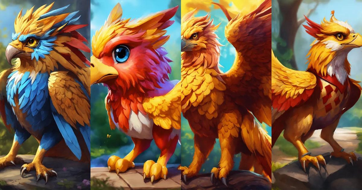 Lexica - The Gryphon, from Alice in Wonderland, realistic cartoon oil ...