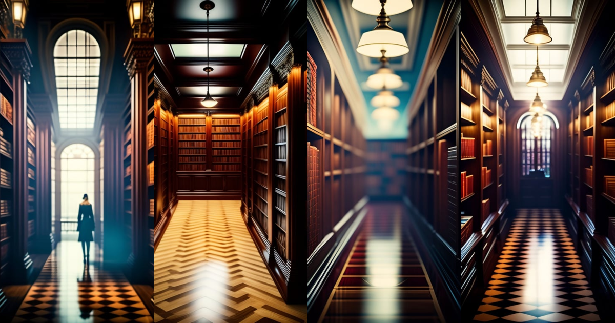 Lexica - Pov View from inside of a library of Scarlett Johansson, very ...