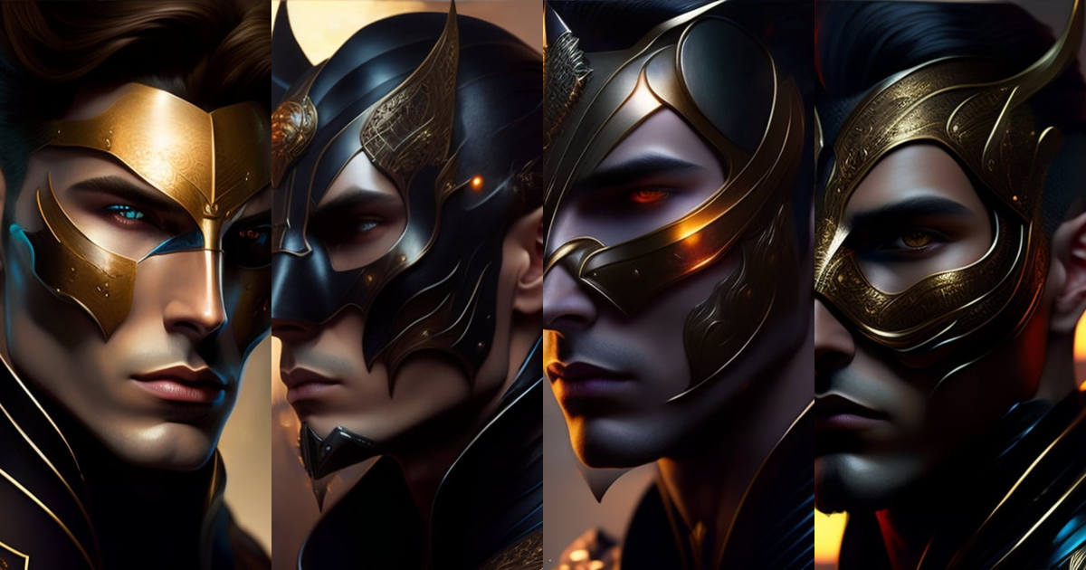Lexica - Organic male cyborg vampire mask, diffuse lighting, fantasy ...