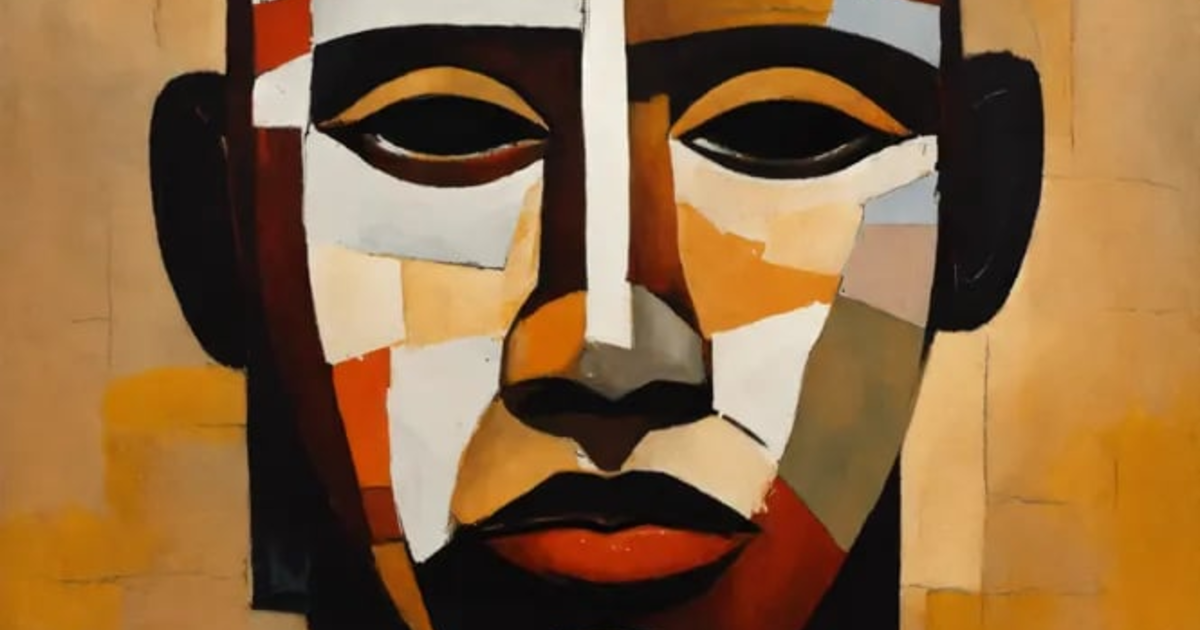 Lexica - Painting of a man Combining features different races painting ...