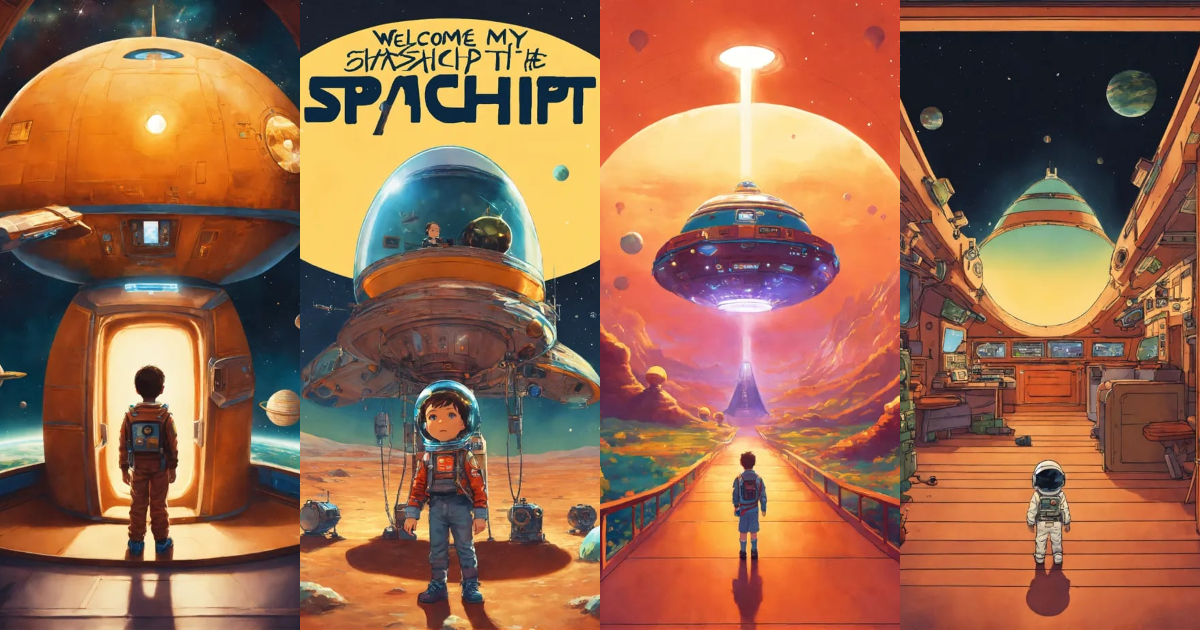 Lexica - Welcome my son, welcome to the spaceship. Where have you been ...