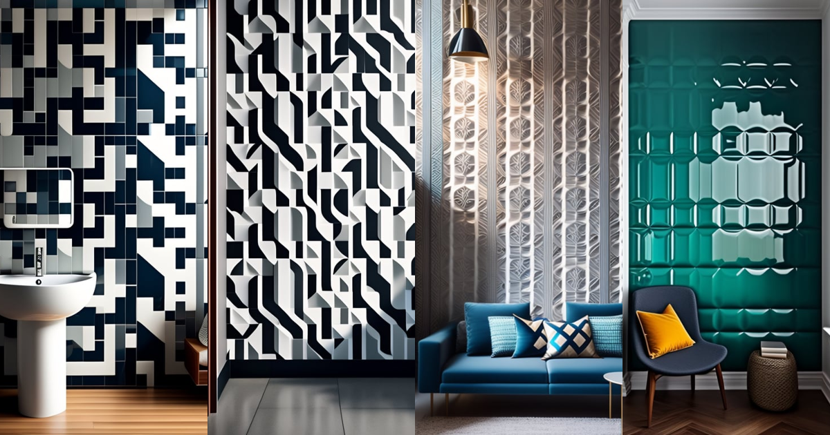 Lexica - Pattern tile wall