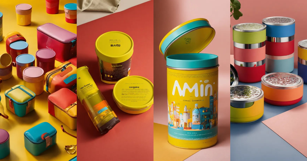 Lexica - An innovative canister packaging design for mini bags