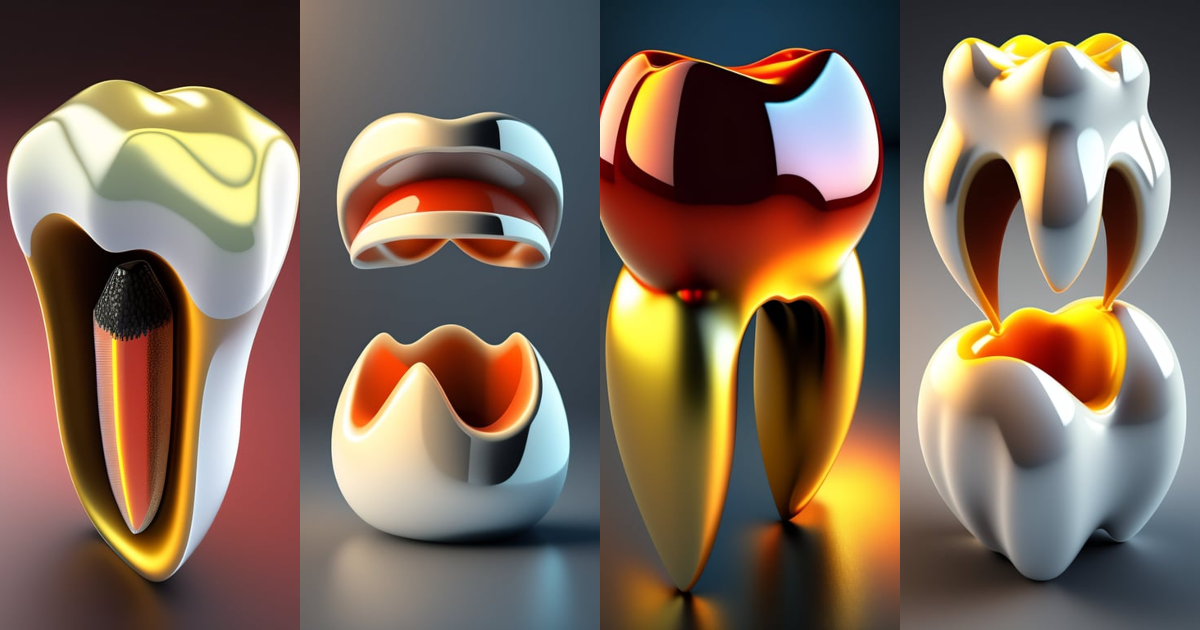 Lexica - 3D tooth , high focused , no background , professional