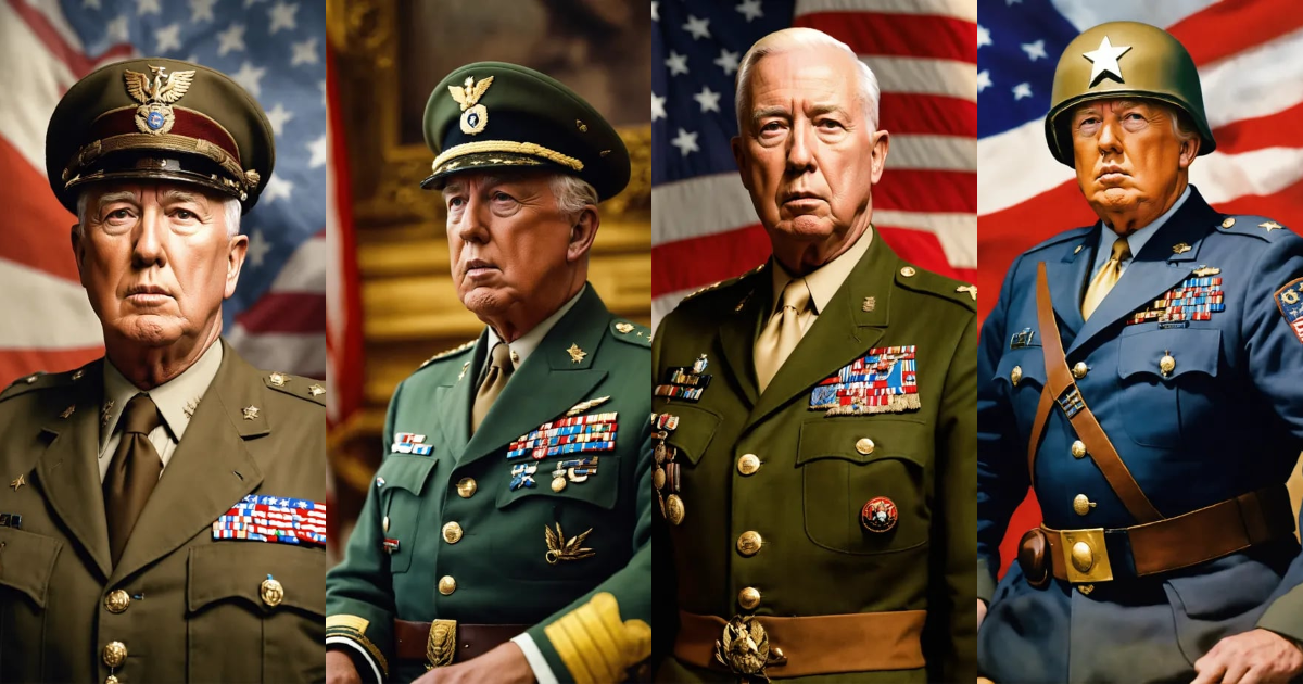 Lexica - General george patton as trump