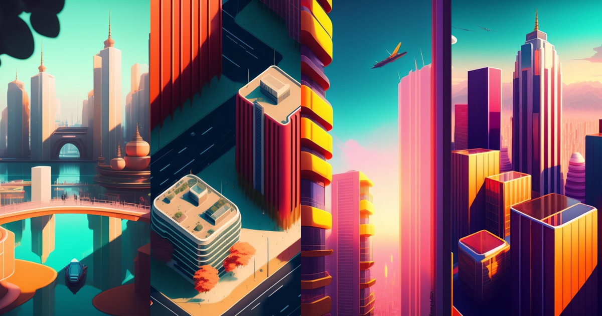 Lexica - Isometric japanese city, volumetrics, 3d render, octane render, trending on artstation ...