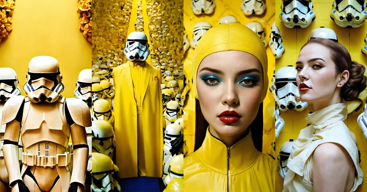 Lexica - Close up portrait Photography, in front of a yellow wall, a ...