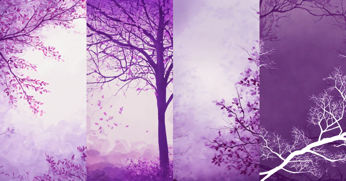 Lexica - Design a web background in shades of white, with deep purple ...
