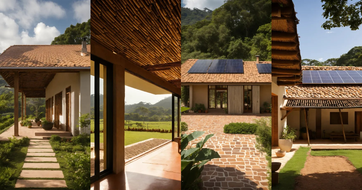 Lexica - Brazilian farm house stone and clay sustainable traditional ...
