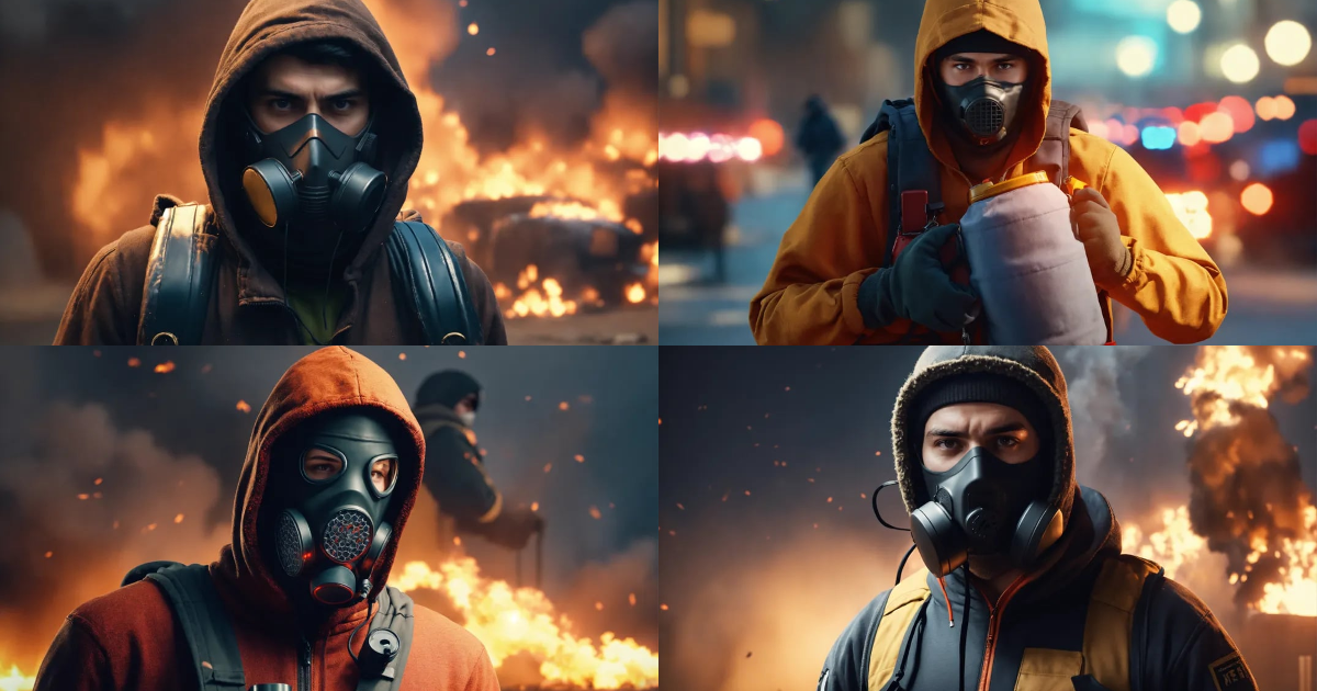 Lexica - Male terrorist READY for terrorist attack. bomber MAN holding ...