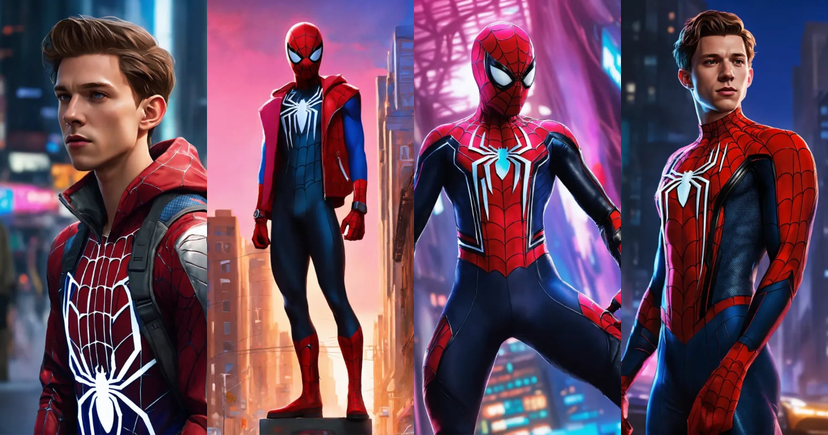 Lexica - Full body portrait, {{{Movie}}} {{{Spider-Man Across the ...