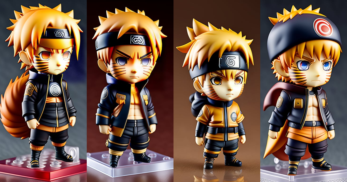 Lexica - Naruto, An anime Nendoroid of Naruto, figurine, detailed ...