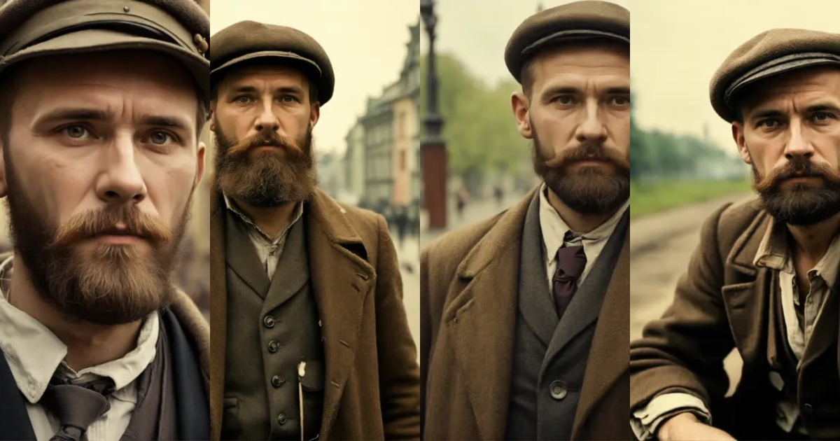 Lexica - Poland poor man age 30 half height with beard , 1920-1930 on ...