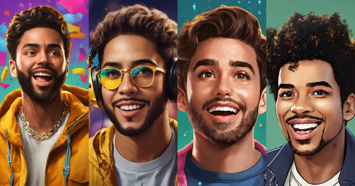 Lexica - A design that represents a celebrity following on a video ...