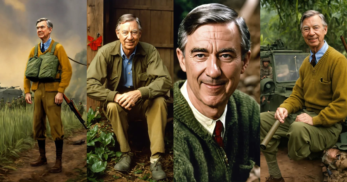 Lexica - Mr. Rogers fighting in Vietnam War