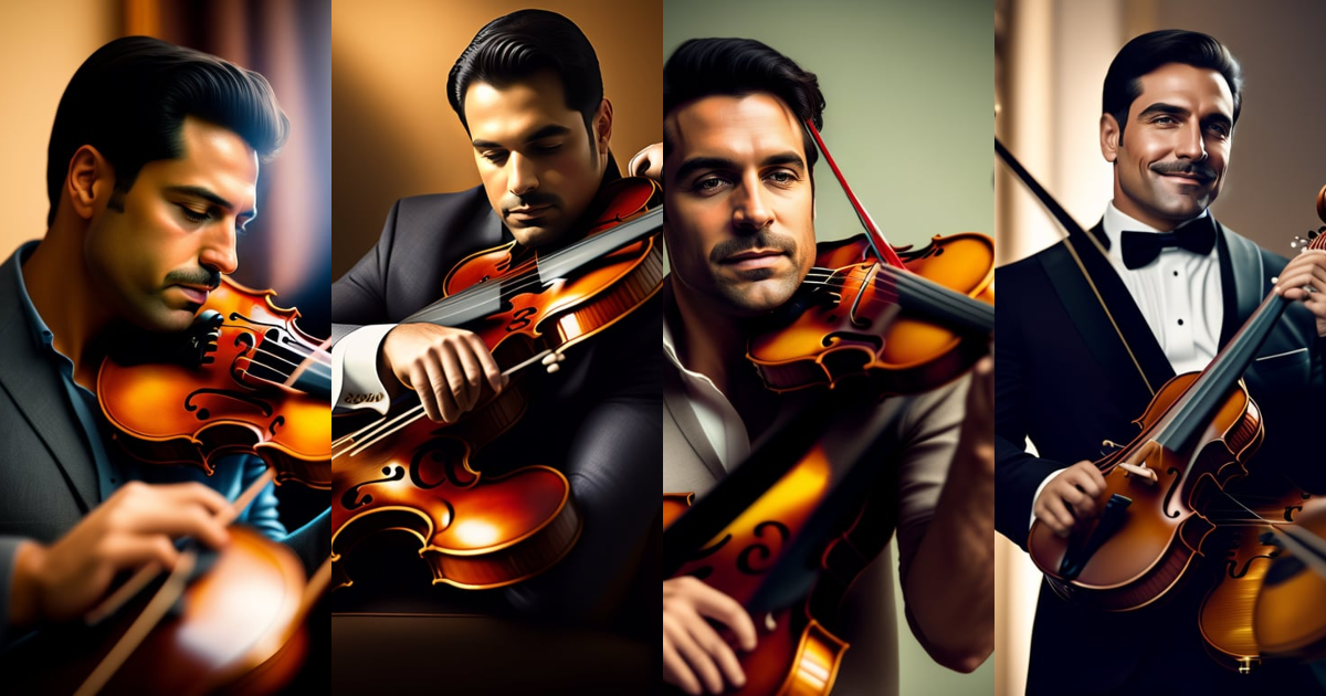 Lexica - Mario desantis playing violin