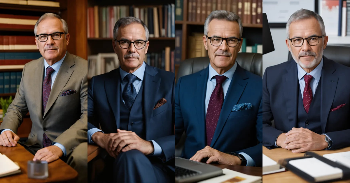 Lexica - Front image of a business consultant in his fifties, with a ...