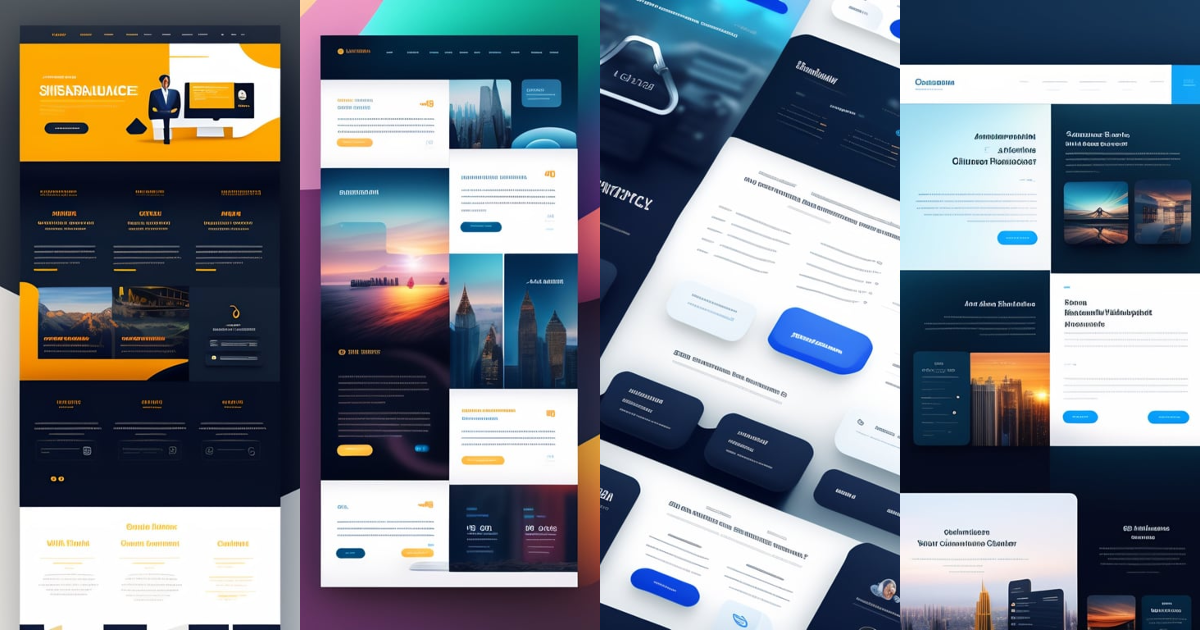 Lexica - Single page website layout for insurance technology consultant ...
