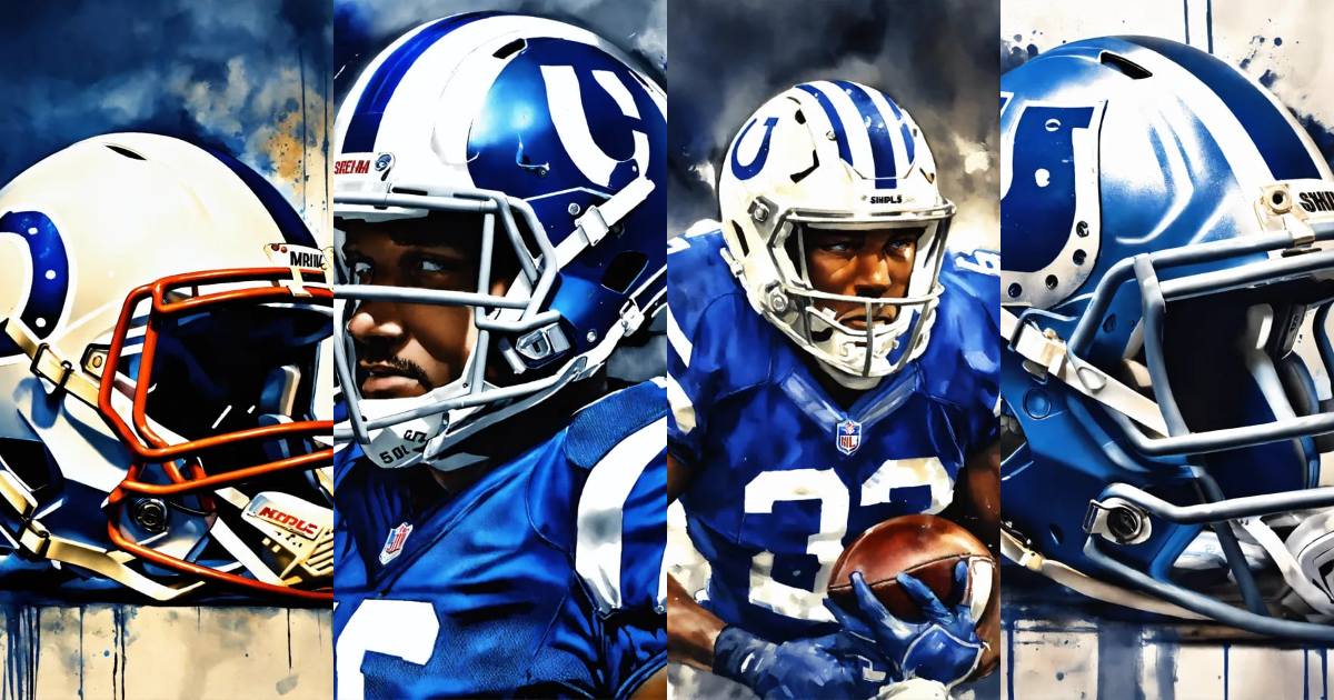 Lexica - Full Photo shot of a Indianapolis Colts, American football ...