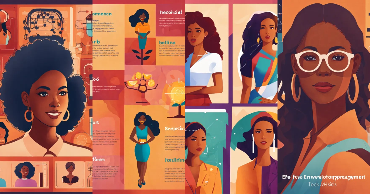 Lexica - Five seperate vector icons to represent empowerment for women ...