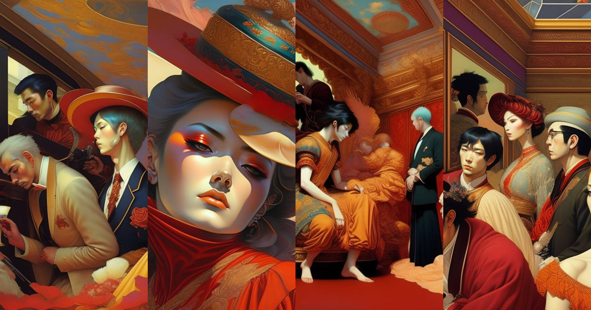 Lexica - Realistic detailed image of a renaissance scene in the style ...