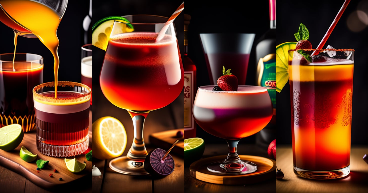 Lexica - Dark mixologists creating Cocktails mixology in circus horror