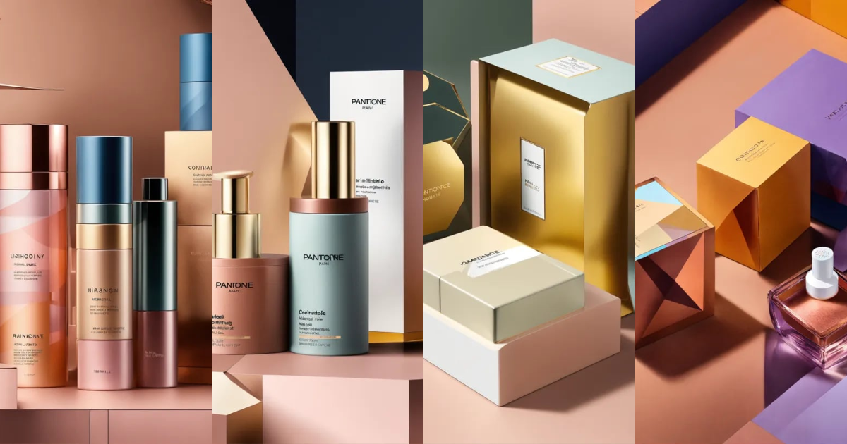 Lexica - Abstract packaging design for cosmetics products, minimalist ...