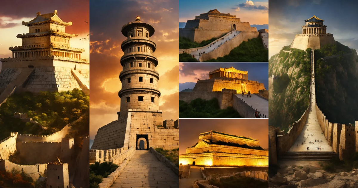 Lexica - Mutant combination of the greek parthenon lighthouse of ...