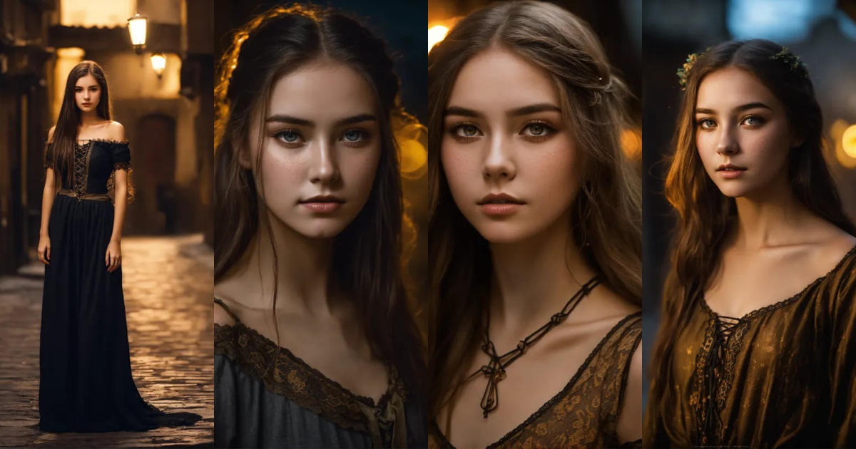 Lexica - Portrait, goddess of beauty, childish, highly attractive 14 ...